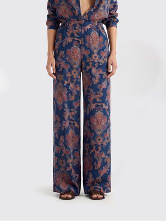 Momoni Pantalon Femme couleur Bleu