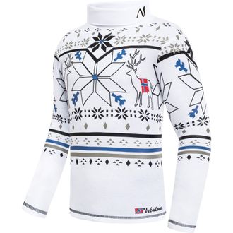 Nebulus Herren Rolli Coaster, Rollkragen, Langarm, wei&szlig; - XXL