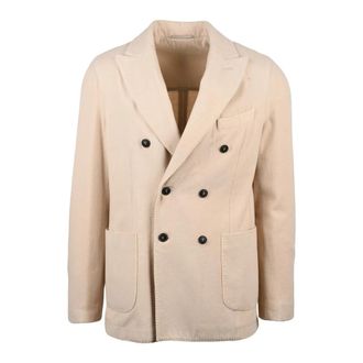 Circolo 1901 Doppelreihiger Blazer - - Jackets - Herren - Beige - M