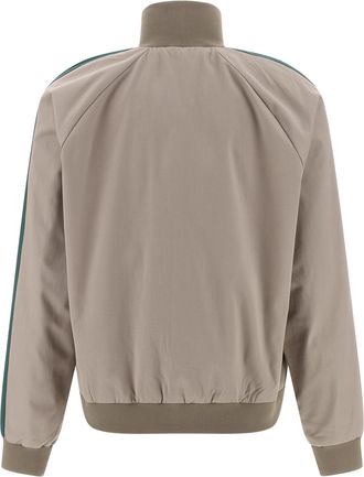 Miu Miu Cotton Twill Bomber Jacket - Gray