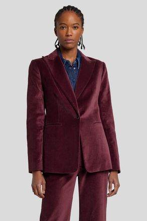 7 For All Mankind Damen Velvet Blazer Jacket