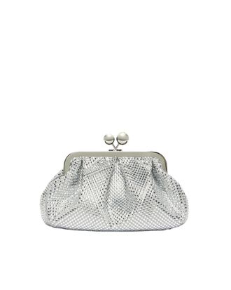 Max Mara Pasticcino Fabric Shoulder Bag - White