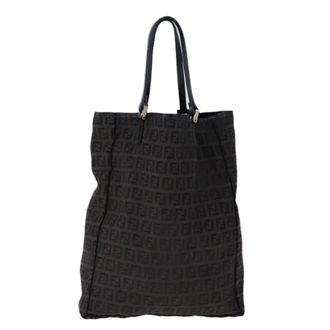 Fendi Pre-owned Toile cabas - Femme - Pre-owned - Brun - Taille: ONE Size