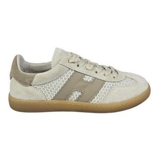 Hogan Femme, Chaussures, Beige, Taille: 36 1/2 EU Baskets cool en daim