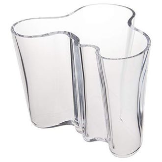 iittala Vase Aalto 160 mm Klar aus Glas