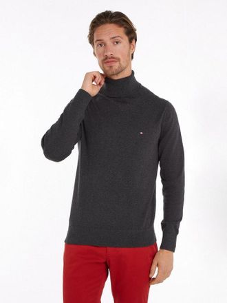 Tommy Hilfiger Rollkragenpullover PIMA ORG CTN CASHMERE ROLL NECK