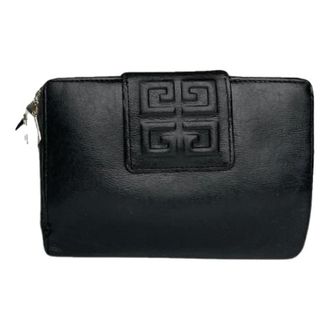 Givenchy Portefeuille en cuir Pre-owned - Femme - Pre-owned - Noir - Taille: ONE Size