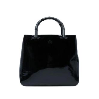 Gucci Pre-owned Bamboo Henkeltasche - - Pre-owned - Damen - Schwarzk - ONE SIZE