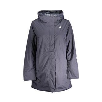 K-Way Femme, Manteaux, Bleu, Taille: 36 FR Prime Marmotta Ripstop Jacket