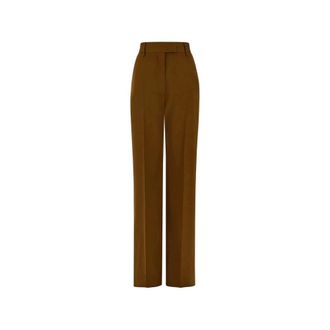 Ferragamo Damen, Hosen, Braun, SGr&ouml;&szlig;e