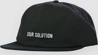 Sour Solution Solution Snapback Cap black