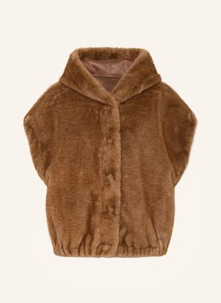 Mabrun Mabrun Kunstfell-Weste Fosca beige