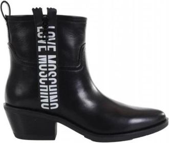 Love Moschino Femme, Chaussures, Noir, Taille: 38 EU Sca.nod.texan050 Nappa Boot