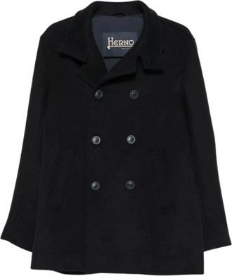 Herno Manteau Court - Homme - Manteaux - Bleu - Taille: M