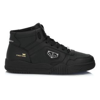 Philipp Plein unisex, Chaussures, Noir, Taille: 41 EU Street King Mid-Top Baskets