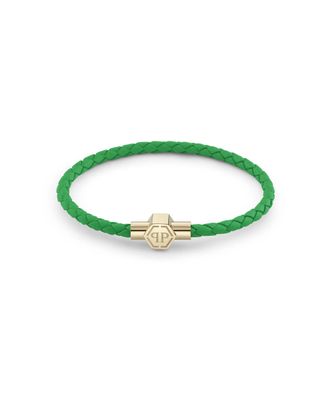 Philipp Plein Armb&auml;nder - Armband Plein Tag - Gr. L - in Gr&uuml;n - f&uuml;r Damen