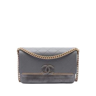 Chanel Pre-owned Leder chanel-taschen - - Pre-owned - Damen - Grau - ONE SIZE