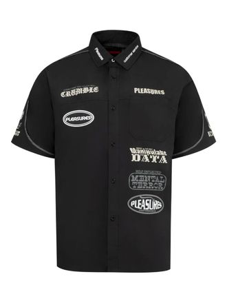 Pleasures chemise Terror à manches courtes - Noir
