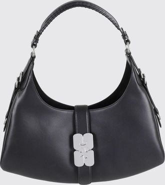 Ganni Schultertasche GANNI Damen Farbe Schwarz