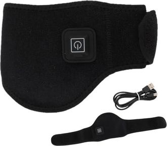 Generic Coussin chauffant pour le cou - 3 r&eacute;glages de temp&eacute;rature, sangle r&eacute;glable, appareil de massage chauffant pour le cou pour soulager les douleurs cervi