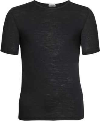 Eminence Tee-Shirt col Rond Manches Courtes Homme Ligne Chaude Merinos Taille : 3/M - Couleur : Noir