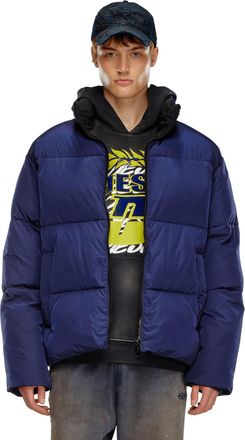 Diesel W-RAVEEL GIACCA_COAT_Blau_50