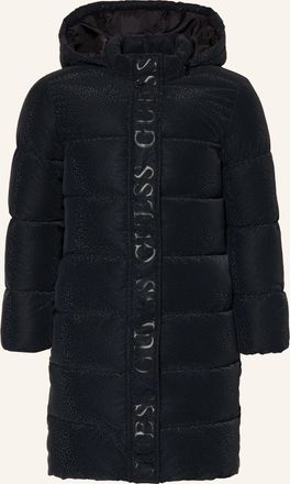 Guess Daunenmantel Mit Abnehmbarer Kapuze schwarz