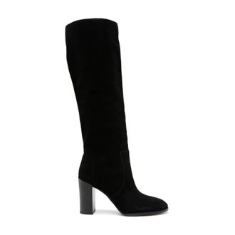 Michael Kors Schwarze hohe Stiefel f&uuml;r Frauen - - Shoes - Damen - Schwarzk - 39 EU