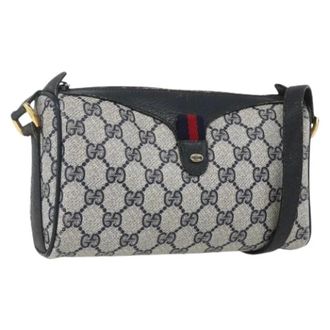 Gucci Sac bandouli&egrave;re en plastique Pre-owned - Femme - Pre-owned - Bleu - Taille: ONE Size