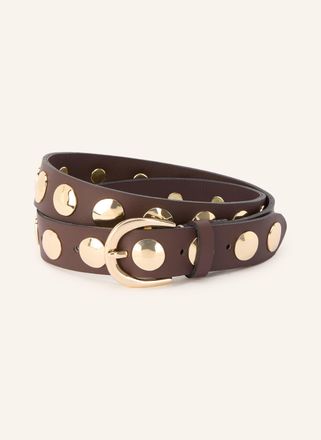 B.Belt B.Belt Lederg&uuml;rtel Luna Mit Nieten braun