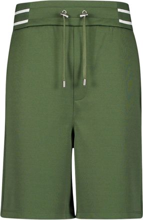 Balmain Shorts mit Kordelzug - Grün