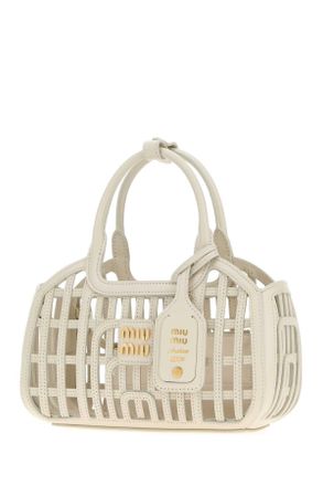 Miu Miu A Shoulder Bag - Beige