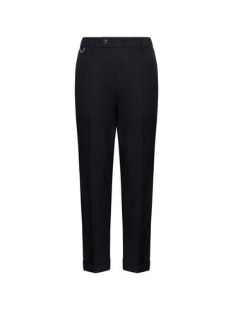 low brand Mens Trousers Carrot Fit Black Cotton