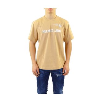 Helmut Lang Homme, Tops, Beige, Taille: XL Paris Tee dans la Mode Homme
