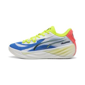 Puma Chaussures de basketball All-Pro NITRO Unisexe, Chaussures, Blanc, 41