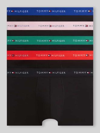 Tommy Hilfiger Trunks aus Baumwoll-Mix im 5er-Pack