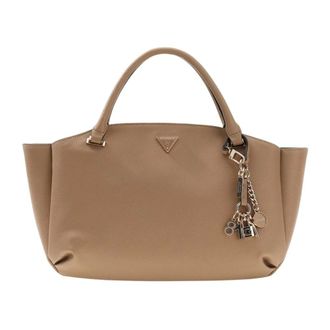 Guess Femme, Sacs, Beige, Taille: ONE Size Gilda 3 Compartiments