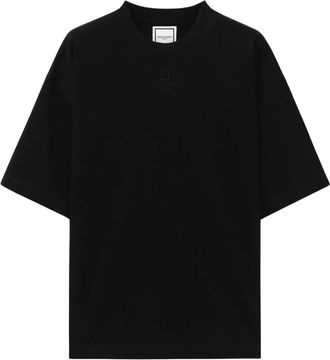Wooyoungmi Wooyoungmi, Homme, Tops, Noir, Taille: XL T-Shirt Oversize en Coton