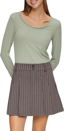 QS by s.Oliver Damen 2158974 T-Shirt Langarm, 7219, XXL