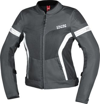 IXS Motorradjacke Trigonis-Air Damen Motorrad Textiljacke Atmungsaktiv protektoren