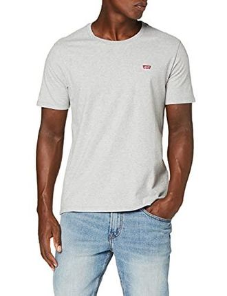Levi's The Original Tee T-Shirt Homme, Patch Med Heather Embroidery, XS