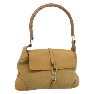 Gucci Sac bandouli&egrave;re vintage doccasion - Femme - Pre-owned - Beige - Taille: ONE Size