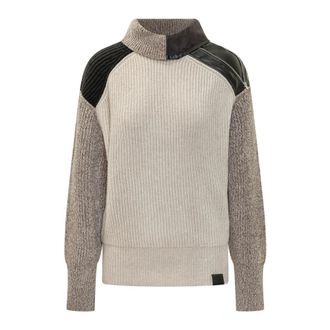 Stella McCartney Altermat Detail Pullover - - Knitwear - Damen - Beige - S