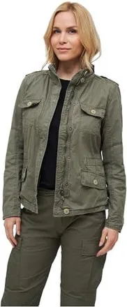 Brandit Women Britannia Jacket, color: olive, size: 4XL