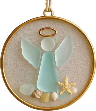 Generico Décorations De Sapin De Noël - Ornement Côtier aus transparentem Acryl | Saison Festive Et Cadeau De Noël, Décoration Plage Thème Pour Arbre, Mur, Sal