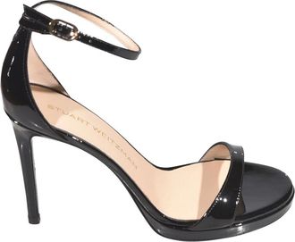 Stuart Weitzman Femme, Chaussures, Noir, Taille: 37 EU Nudist Platform