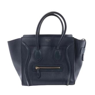 Celine Pre-owned Luggage Micro - Femme - Pre-owned - Bleu - Taille: ONE Size