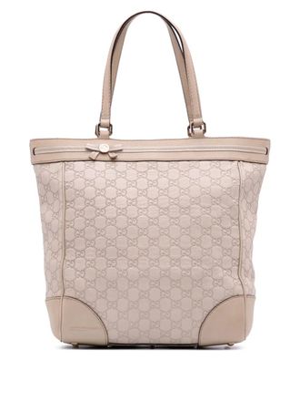 Gucci sac à main Guccissima Mayfair (2016-2025) - Marron