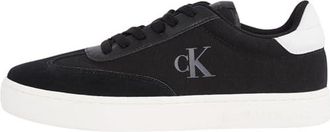 Calvin Klein Baskets Cupsole Homme Classic Mix Basses, Noir (Black/Bright White), 41