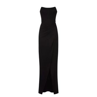 Elisabetta Franchi Damen, Kleider, Schwarzk, LGr&ouml;&szlig;e
